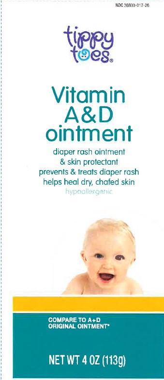 NDC 36800-017 Vitamin A D Ointment Topical Label Information - Details ...