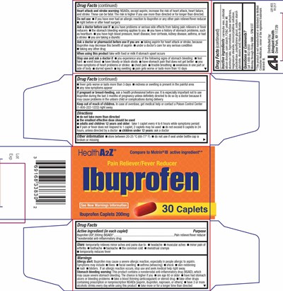FDA Label for Ibuprofen 200mg Tablet, Film Coated Oral - Indications ...