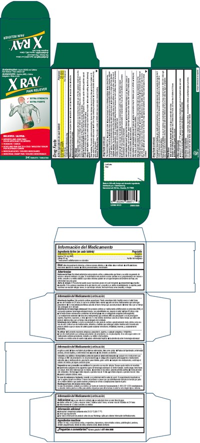 FDA Label for X Ray Pain Reliever Tablet Oral - Indications, Usage ...