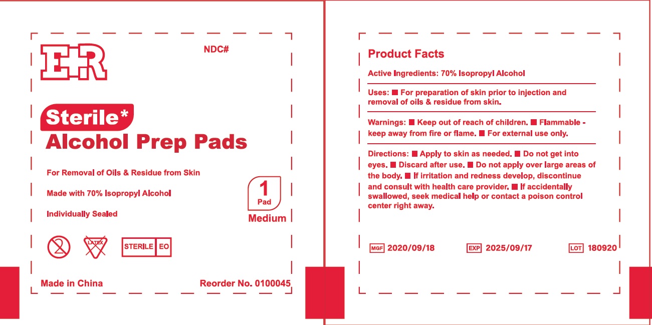 Product Images Sterile Alcohol Prep Pads Photos - Packaging, Labels ...