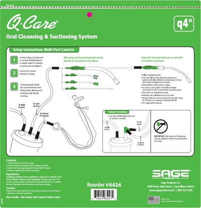 FDA Label for Qcare Oral Cleansing And Suctioning System, Q4 ...