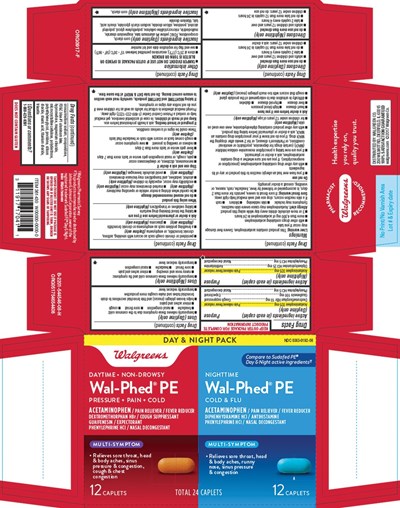 NDC 0363-0192 Wal-phed Pe, Multi-symptom, Daytime, Nighttime ...