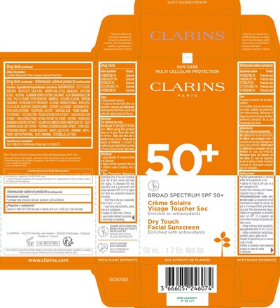 Product Images Clarins Broad Spectrum Spf 50 Dry Touch Facial Sunscreen ...