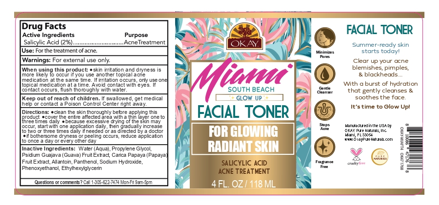 Product Images Okay Facial Toner Photos - Packaging, Labels & Appearance