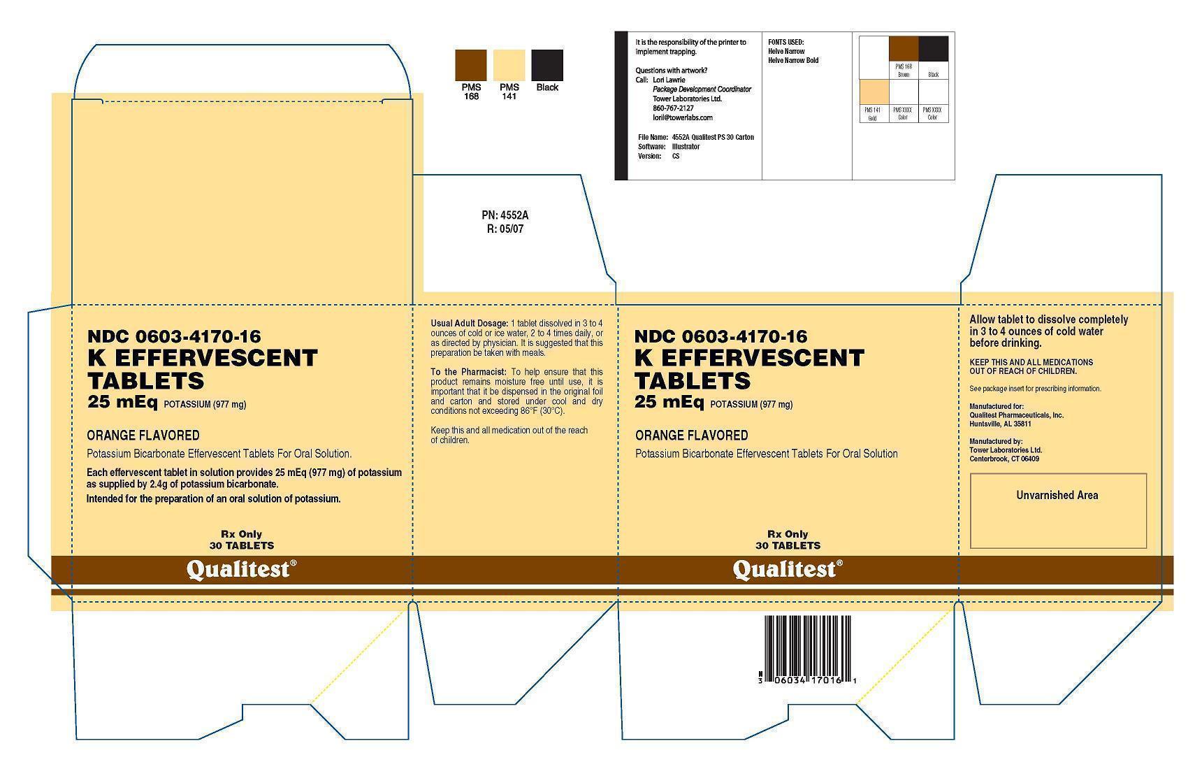 Product Images K-effervescent Photos - Packaging, Labels & Appearance