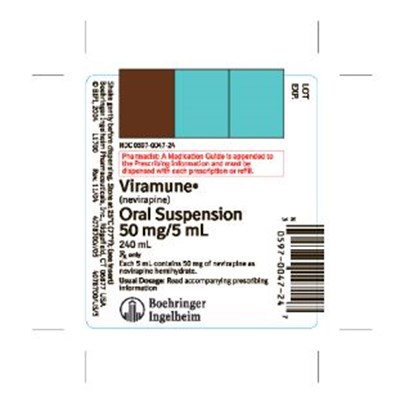 Product Images Viramune Photos - Packaging, Labels & Appearance