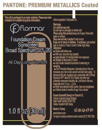 Product Images Flormar Foundation Sunscreen Broad Spectrum Spf 20 Lf22 ...