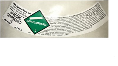 FDA Label for Nitrogen - Indications, Usage & Precautions