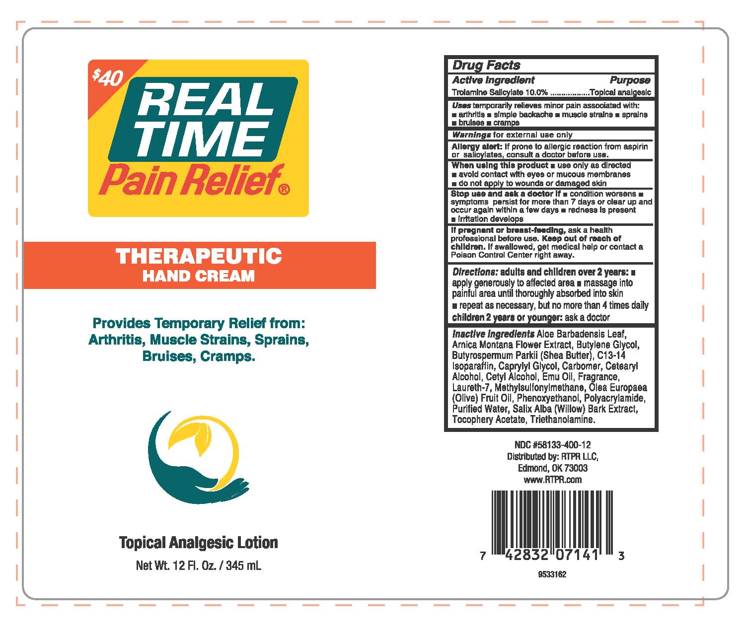 Product Images Real Time Pain Relief Therapeutic Hand Cream Photos ...