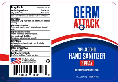 Product Images Germ Attack Hand Sanitizer Photos - Packaging, Labels ...