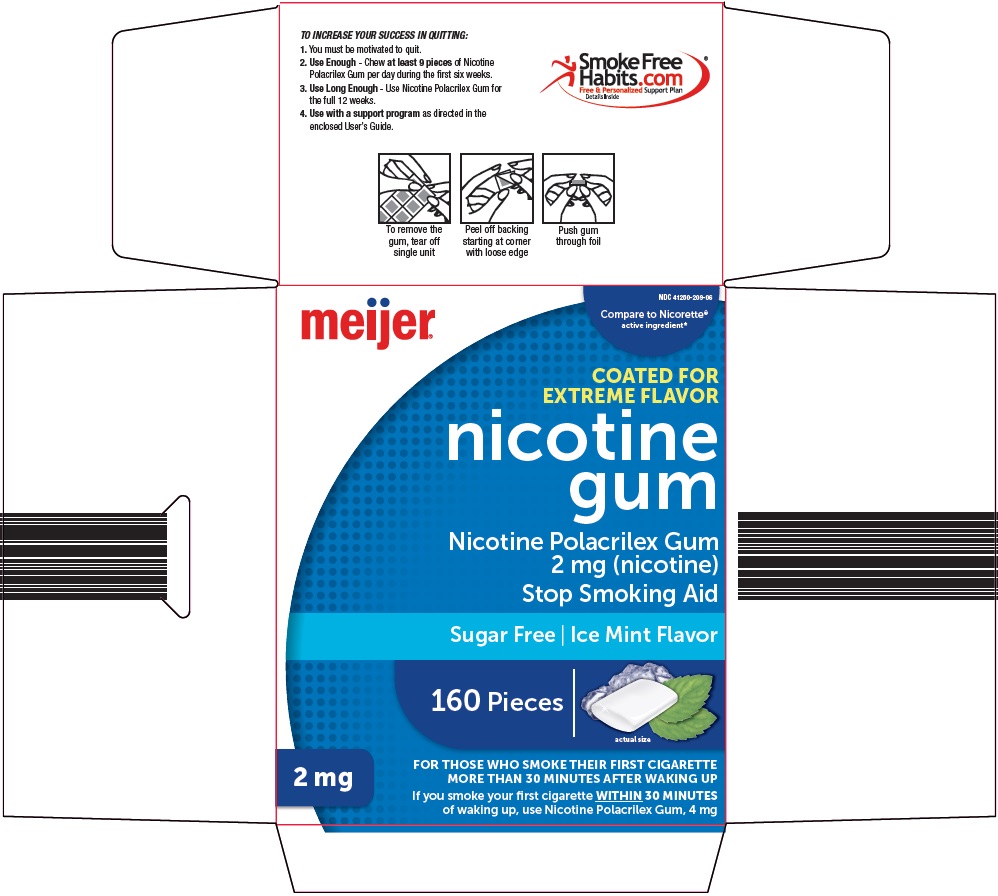 NDC 41250-209 Nicotine Gum, Chewing Oral Label Information - Details ...