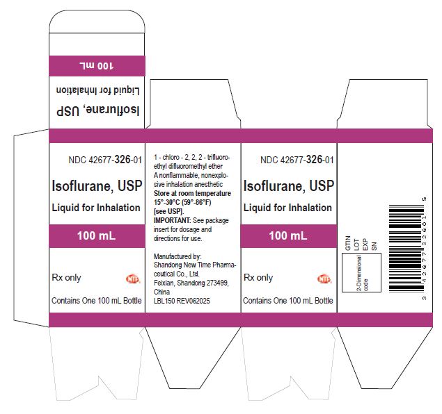 Isoflurane Liquid- Images NDC42677-326
