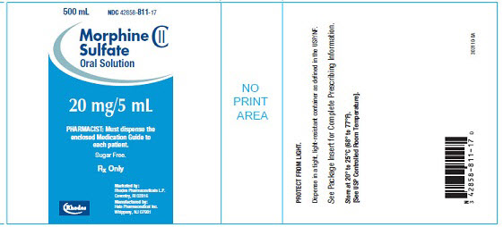 NDC 42858-810 Morphine Sulfate Morphine Sulfate