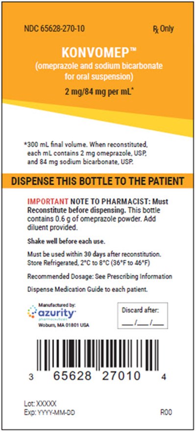 FDA Label for Konvomep Kit - Indications, Usage & Precautions
