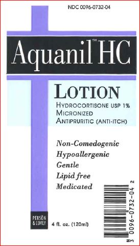 Aquanil Hc Lotion- Images NDC0096-0732