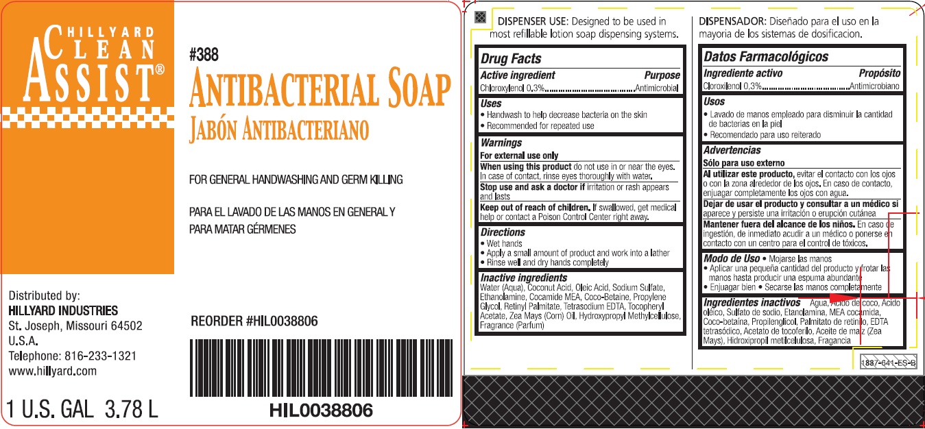 NDC 76402-051 Hillyard Clean Assist Antibacterial So Ap Liquid Topical