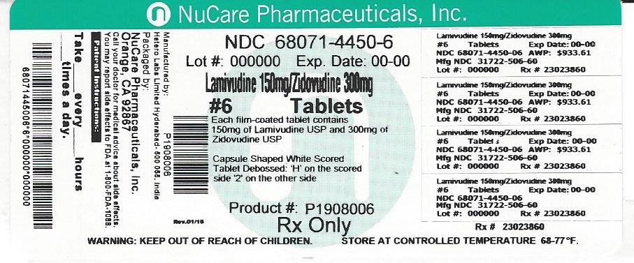 FDA Label for Lamivudine And Zidovudine - Indications, Usage & Precautions