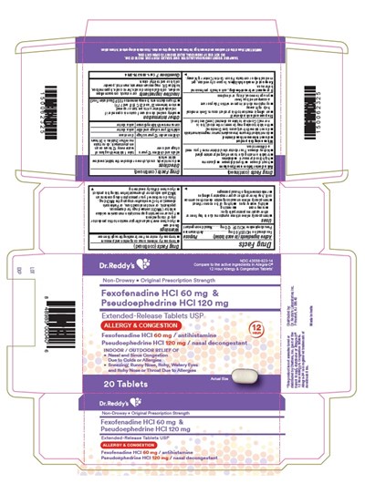 FDA Label for Fexofenadine Hcl And Pseudoephedrine Hci Tablet, Extended ...