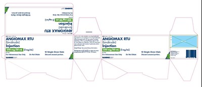 Product Images Angiomax Rtu Photos - Packaging, Labels & Appearance