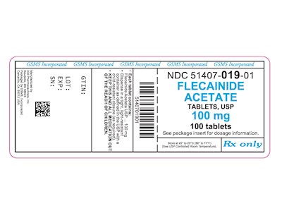 NDC 51407-018 Flecainide Acetate Flecainide Acetate Tablet