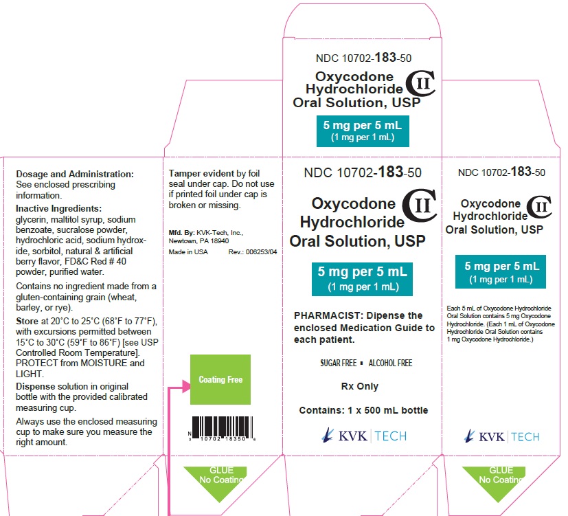 Oxycodone Hydrochloride Product Images - NDC 10702-171