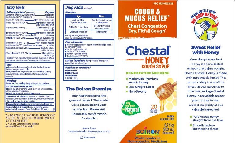 NDC 0220-9032 Chestal Syrup Oral