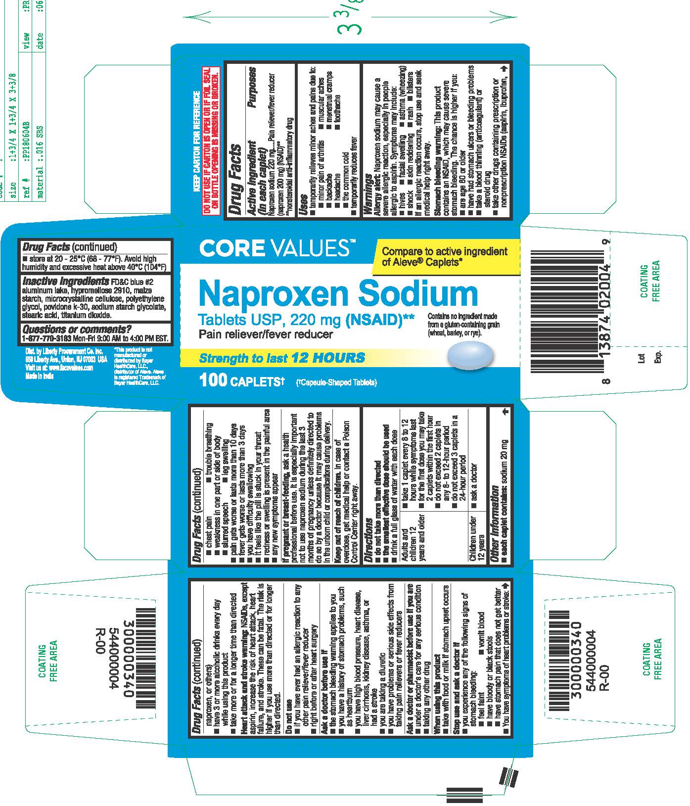Naproxen Sodium- Images NDC63940-761