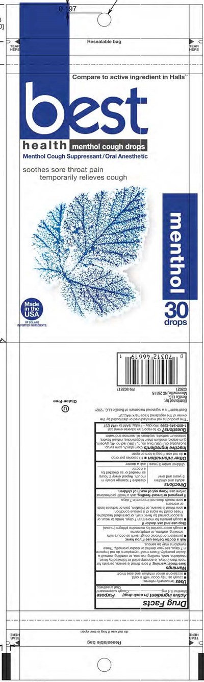 Menthol Cough Drops Lozenge- Images NDC52642-042