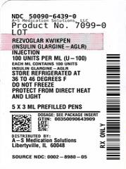 NDC Package 50090-6439-0 Rezvoglar Kwikpen Injection, Solution Subcutaneous