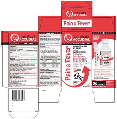 FDA Label for Pain And Fever - Indications, Usage & Precautions