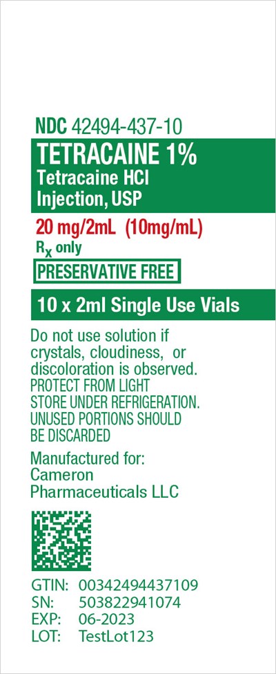 Product Images Tetracaine Photos - Packaging, Labels & Appearance