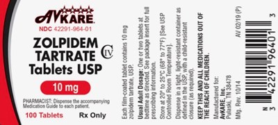 Product Images Zolpidem Tartrate Photos - Packaging, Labels & Appearance