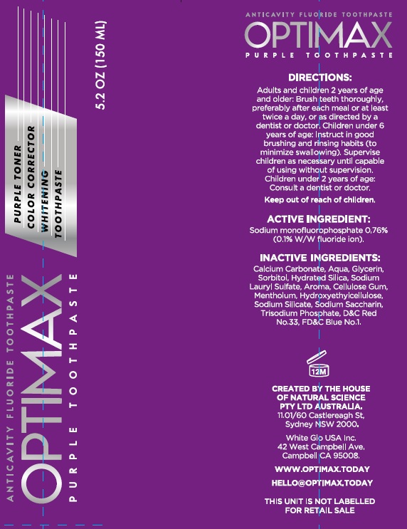Product Images Optimax Purple Anticavity Fluoride Photos - Packaging ...