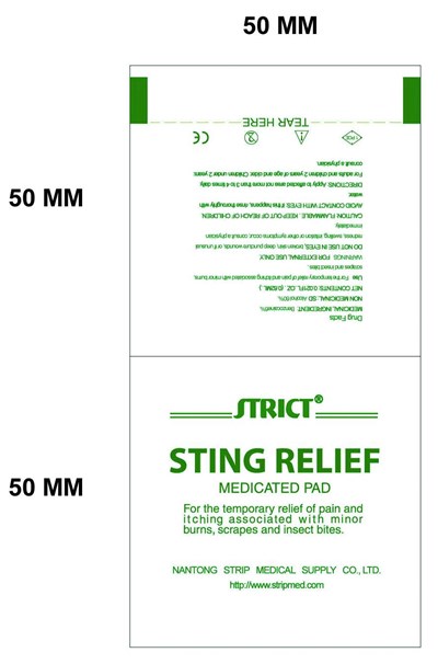 Product Images Sting Relief Photos - Packaging, Labels & Appearance