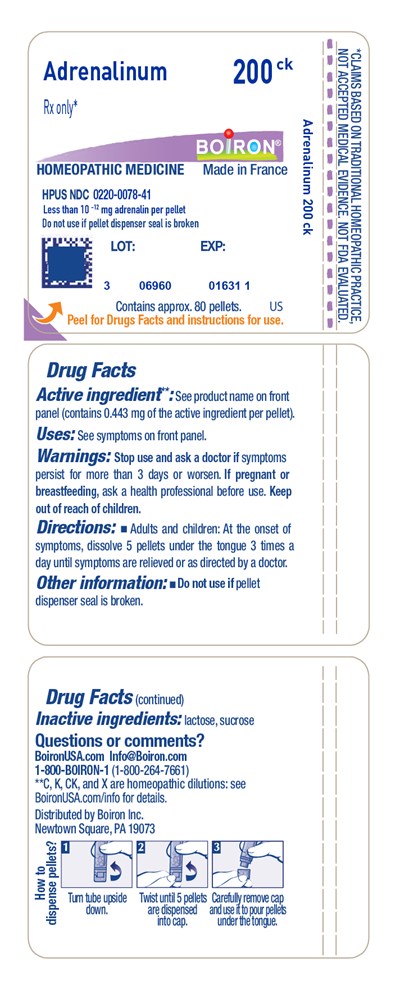 Product Images Adrenalinum Photos - Packaging, Labels & Appearance