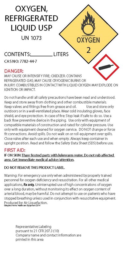 Oxygen Gas- Images NDC73008-001