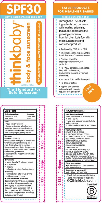 FDA Label for Thinkbaby Sunscreen Spf 30 Stick Topical - Indications ...