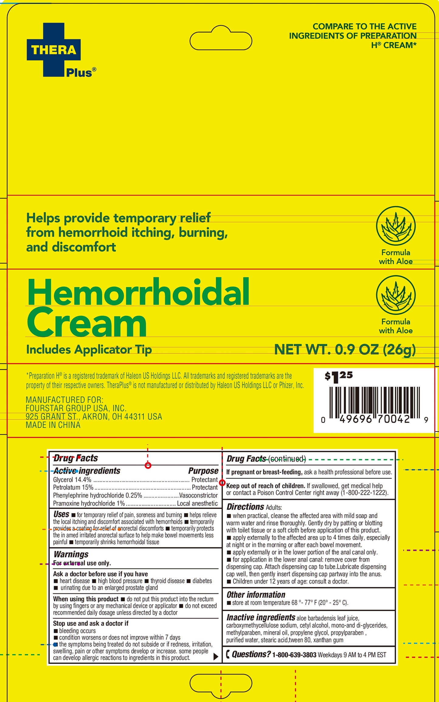 Product Images Thera Plus Hemorrhoidal Photos - Packaging, Labels ...