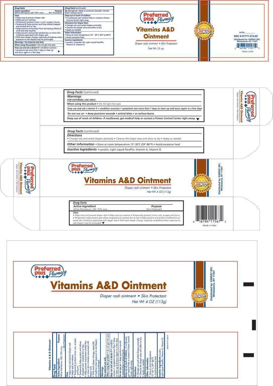 FDA Label for Kinray Vitamin A D - Indications, Usage & Precautions