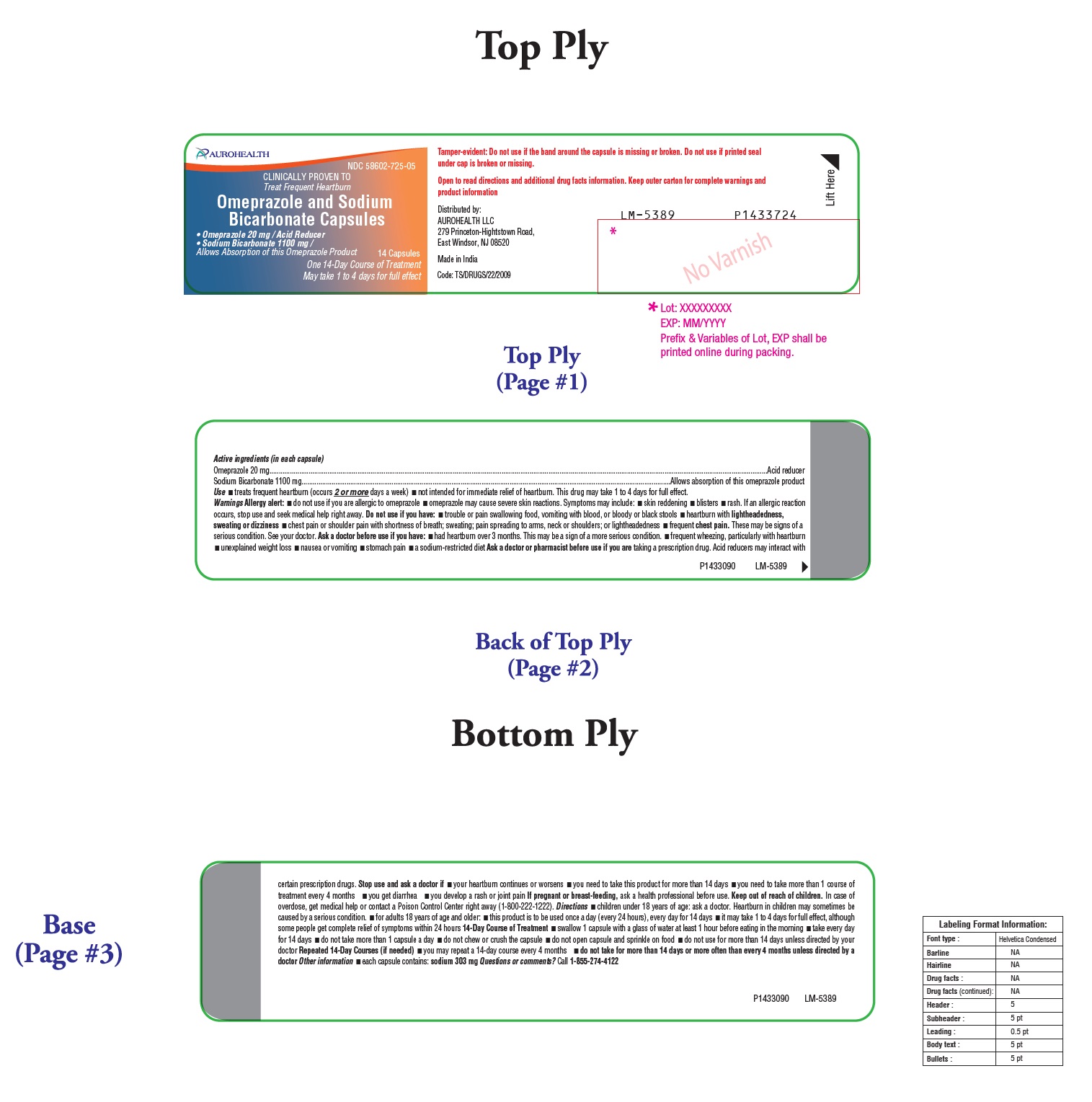 Product Images Omeprazole And Sodium Bicarbonate Photos - Packaging ...