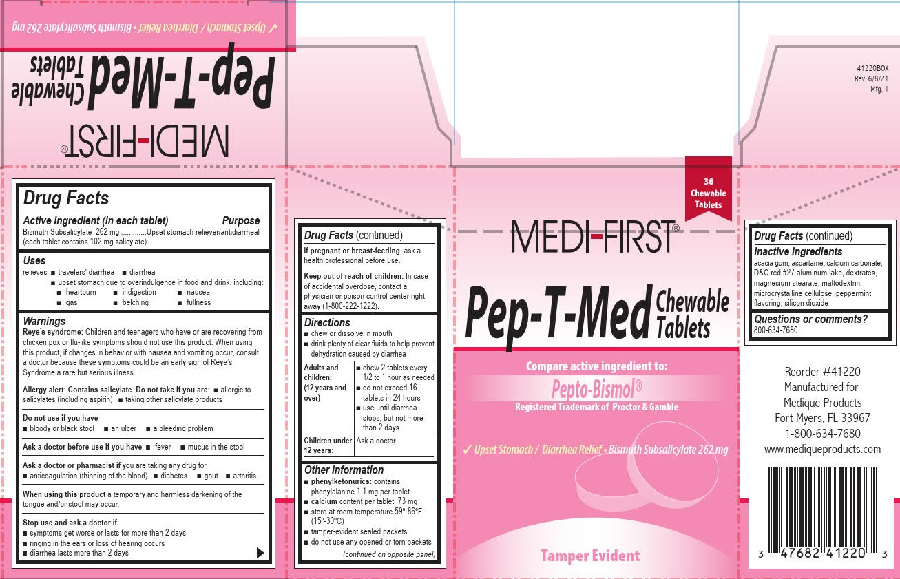 Product Images Medi-first Pep-t-med Photos - Packaging, Labels & Appearance