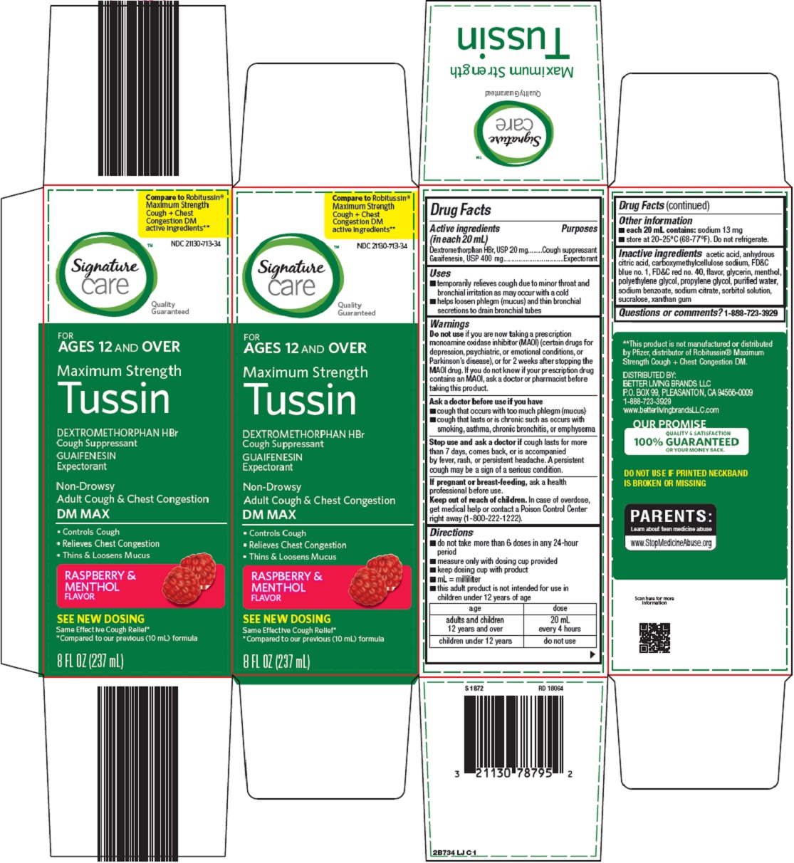 Product Images Signature Care Tussin Photos - Packaging, Labels ...