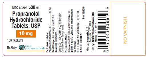 NDC 69292-534 Propranolol Hydrochloride Propranolol Hydrochloride