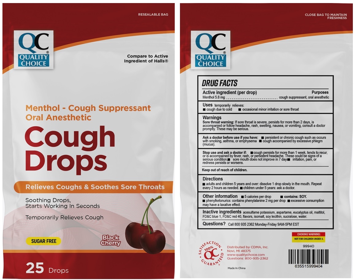 Product Images Quality Choice Cough Drops Black Cherry Sugar Free ...
