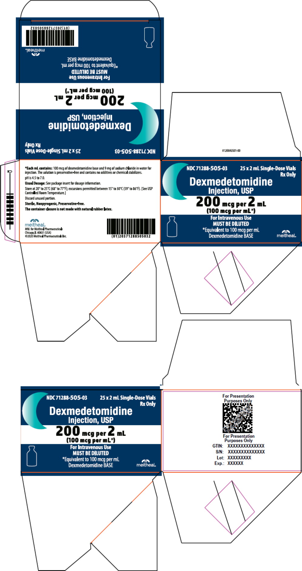 Dexmedetomidine Injection, Solution- Images NDC71288-505