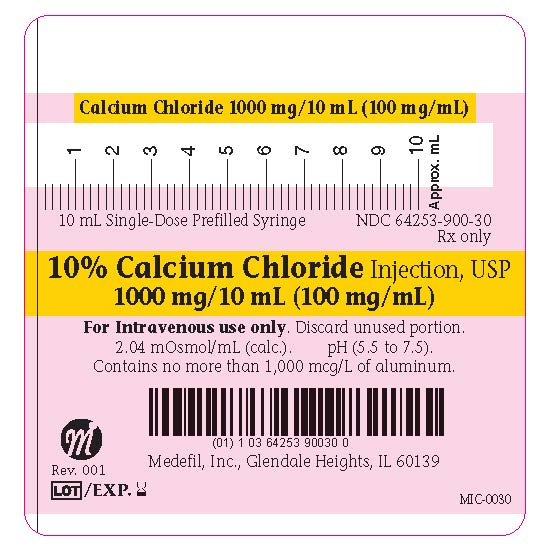 Calcium Chloride - Product Images NDC 64253-900