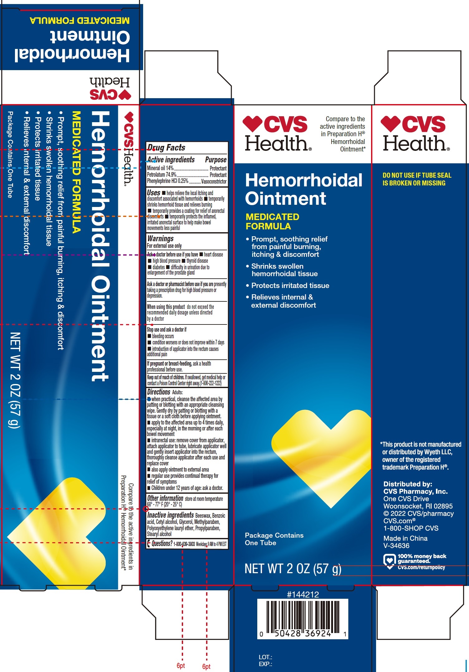 Hemorrhoidal Ointment- Images NDC51316-228