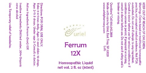 Ferrum 12x- Images NDC48951-4157