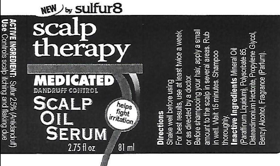 NDC 12022-034 Sulfur 8 Scalp Therapy Medicated Dandruff Control Scalp ...