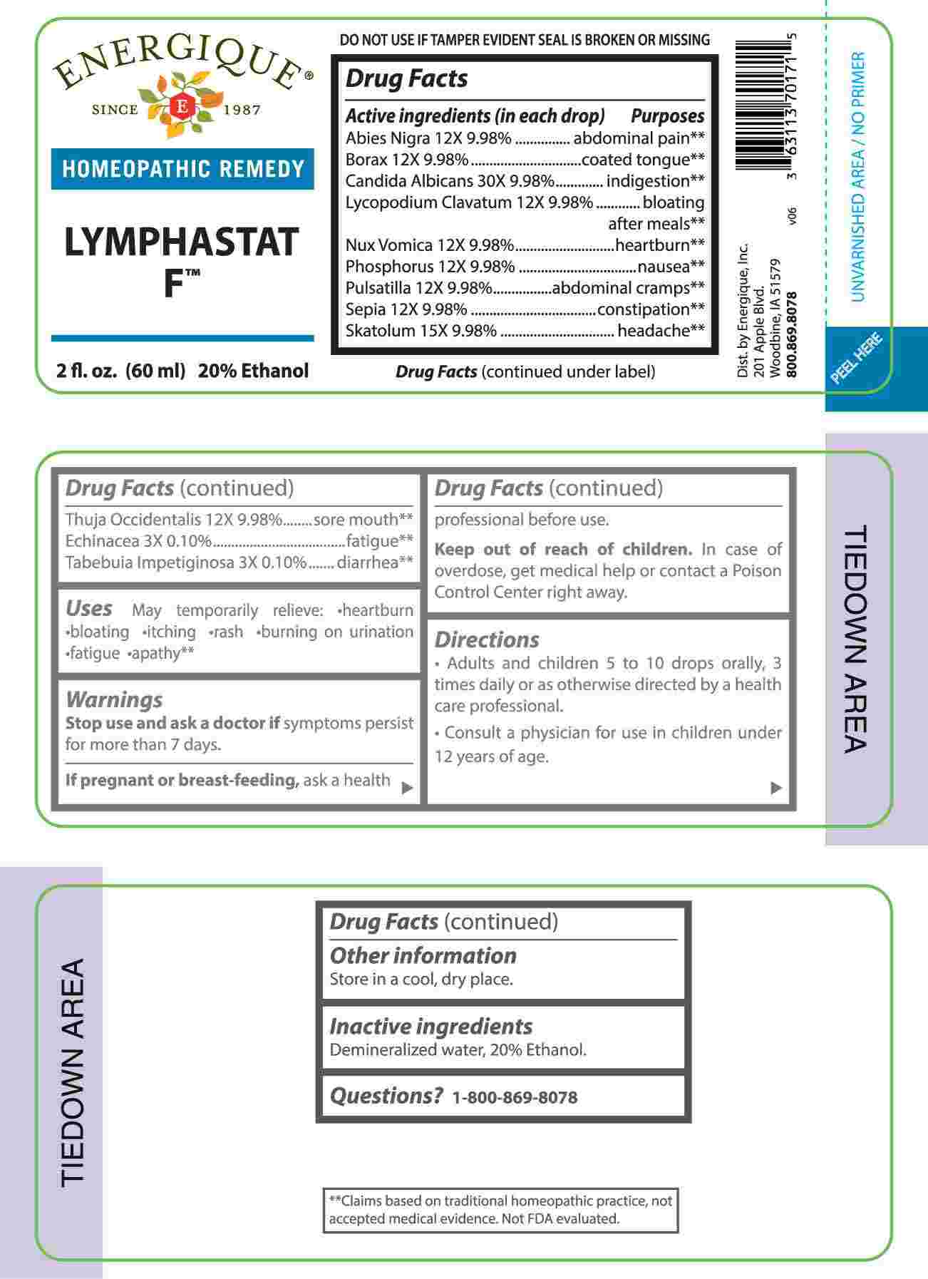 Product Images Lymphastat F Photos - Packaging, Labels & Appearance